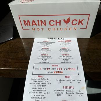 MAIN CHICK HOT CHICKEN - Updated June 2024 - 661 Photos & 448 Reviews ...