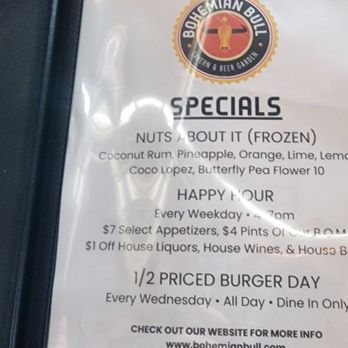 BOHEMIAN BULL - Updated January 2026 - 50 Photos & 47 Reviews - 76030 ...