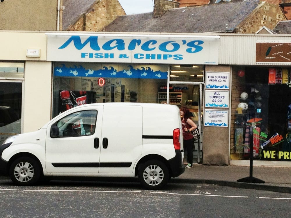 MARCO’S FISH & CHIP SHOP - Ayr, South Ayrshire - Fish & Chips ...
