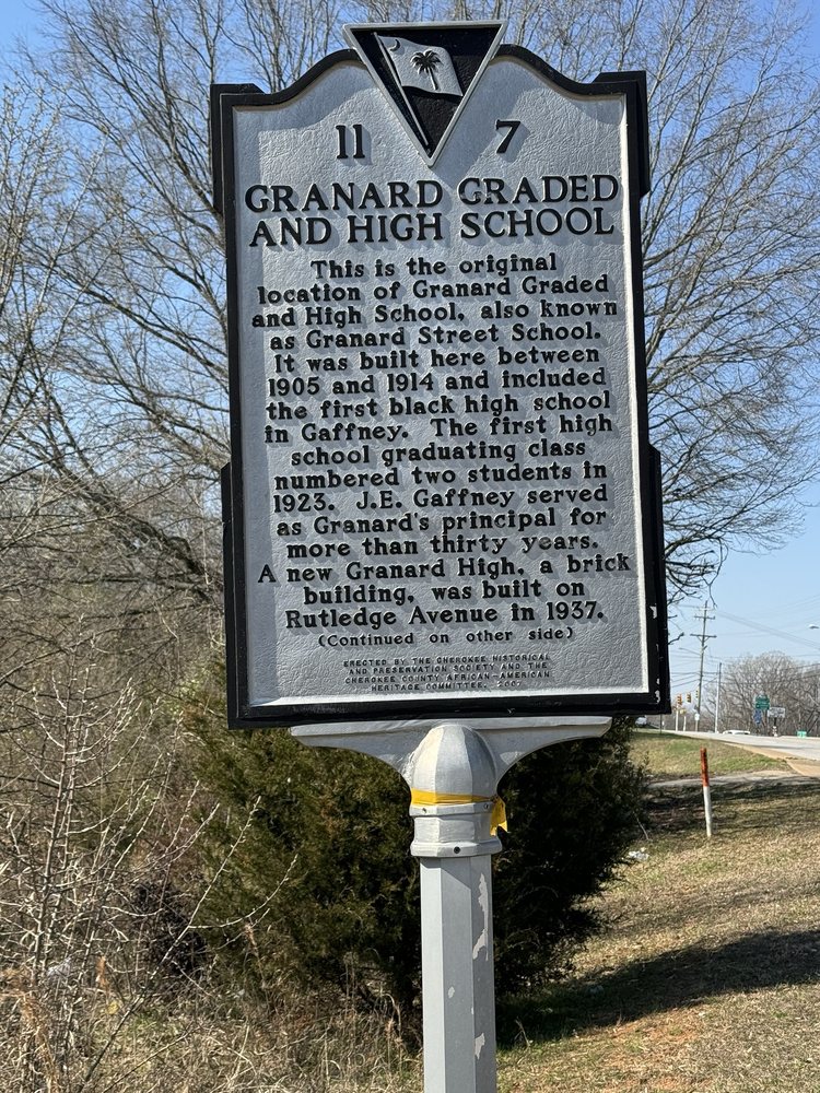 GRANARD HIGH SCHOOL HISTORICAL MARKER - Updated June 2024 - 1100 S ...