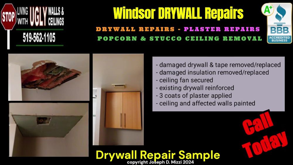 WINDSOR DRYWALL REPAIRS - Updated January 2026 - 16 Photos - 8885 ...