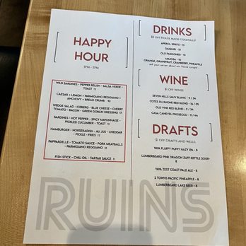 RUINS - Updated December 2025 - 292 Photos & 260 Reviews - 411 N ...