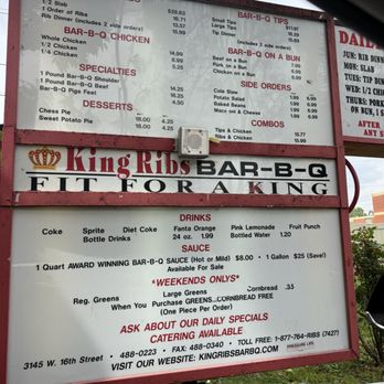 KING RIBS BBQ - Updated January 2026 - 123 Photos & 198 Reviews - 3145 ...