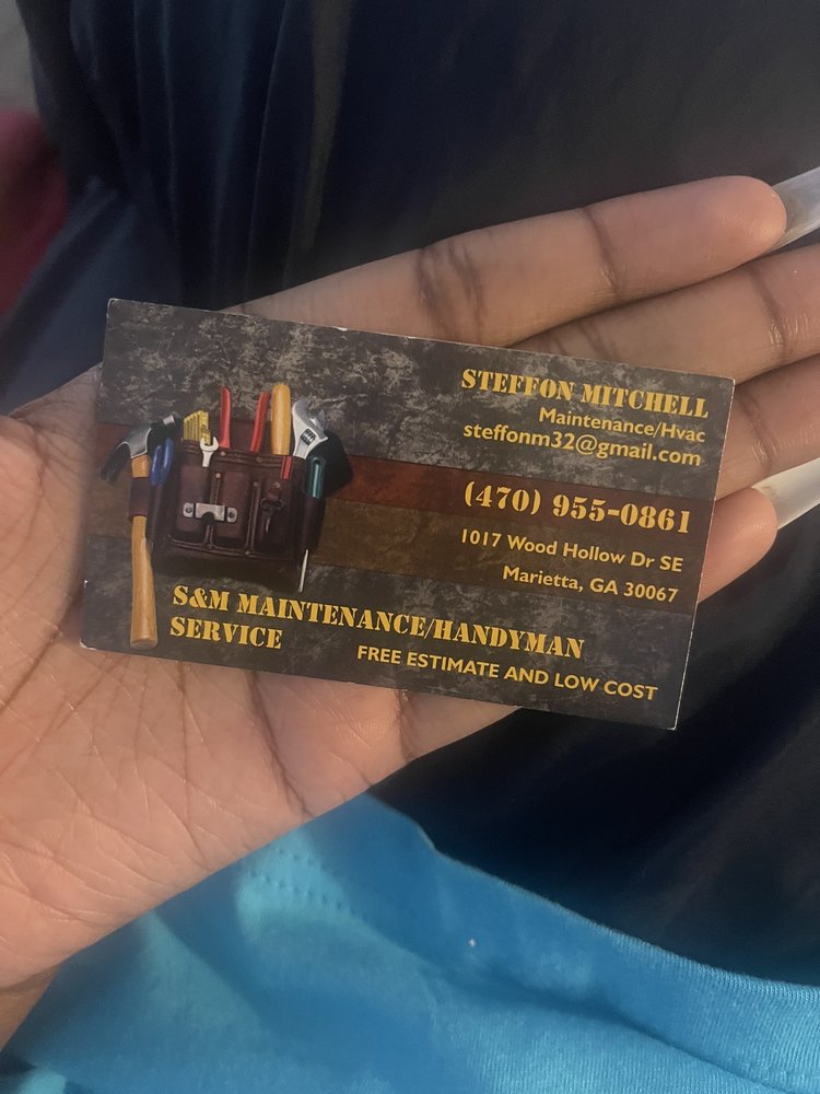 S&M MAINTENANCE HANDYMAN SERVICE - Updated July 2024 - Atlanta, Georgia - Handyman - Phone ...