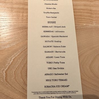 NATSU OMAKASE - Updated October 2024 - 192 Photos & 18 Reviews - 777 N ...
