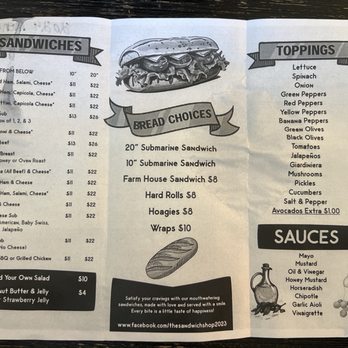 THE SANDWICH SHOP - Updated December 2025 - 19 Photos & 11 Reviews ...