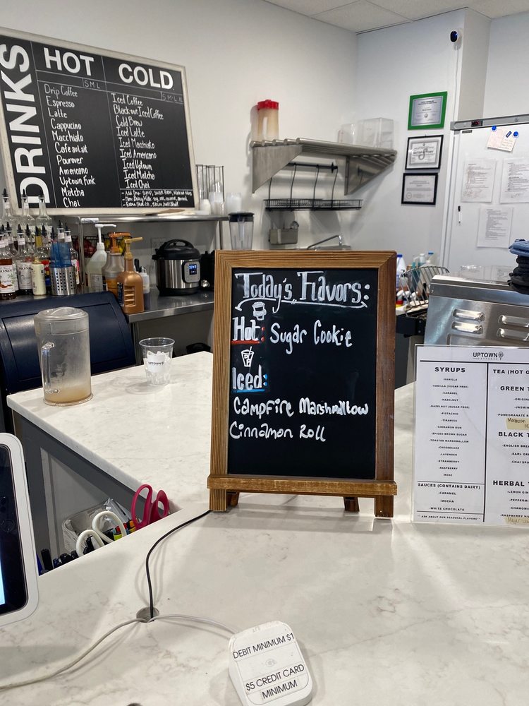 UPTOWN COFFEE - 108 W Pleasant Ave, Maywood, NJ - Menu - Yelp