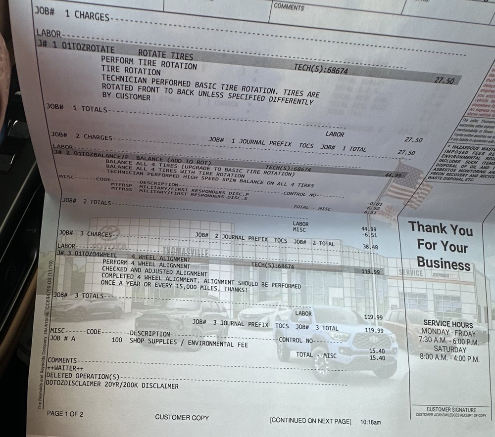 THOMASVILLE TOYOTA - Updated November 2025 - 23 Reviews - 14724 US 19 S ...