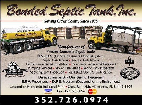 BONDED SEPTIC TANK - Updated August 2025 - 11 Photos - 3639 E Hartley ...