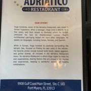 DE ADRIATICO RESTAURANT - 104 Photos & 67 Reviews - 9908 Gulf Coast ...
