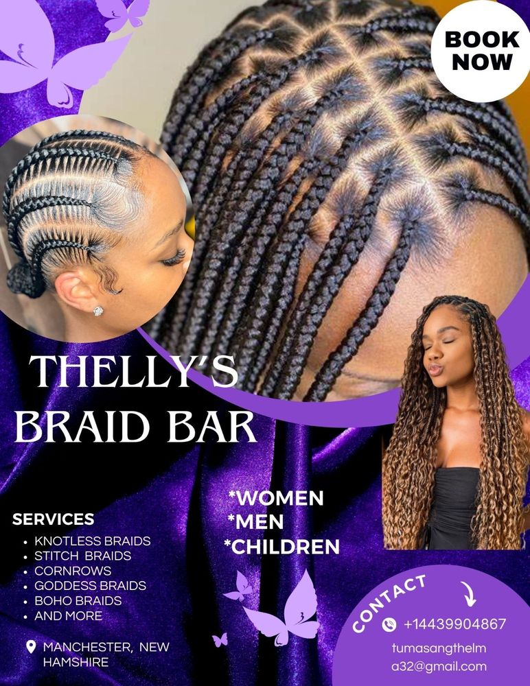 THELLY’S BRAID BAR - Updated April 2026 - Manchester, New Hampshire ...