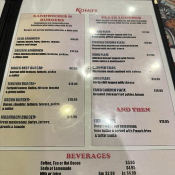 KOHO’S GRILL & BAR - Updated December 2025 - 600 Photos & 276 Reviews ...