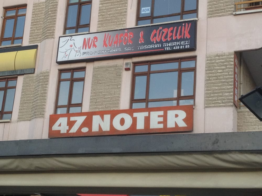 47. NOTER - Updated July 2024 - Turan Güneş Bulv. No: 44, Ankara ...