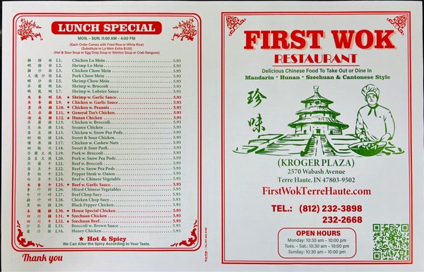 FIRST WOK - Updated December 2025 - 24 Photos & 64 Reviews - 2570 ...