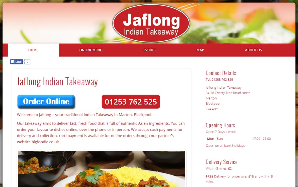 JAFLONG INDIAN TAKEAWAY - Updated January 2025 - 34-36 Cherry Tree Road ...