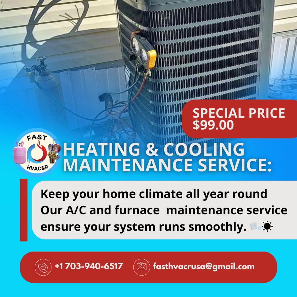 FAST HVAC&R SERVICE - Updated August 2025 - Tysons, Virginia - Heating & Air Conditioning/HVAC ...