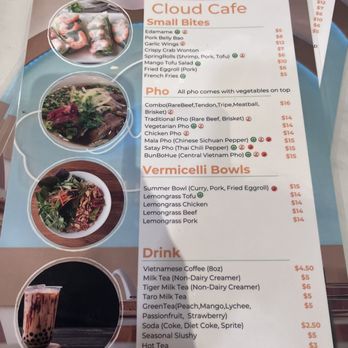 CLOUD CAFE - Updated December 2025 - 106 Photos & 74 Reviews - 2552 Beacon Ave S, Seattle ...