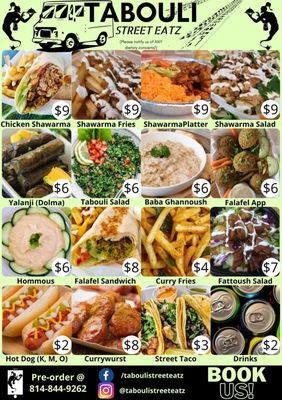 TABOULI STREET EATZ - Updated July 2025 - 2901 Market St, Warren ...