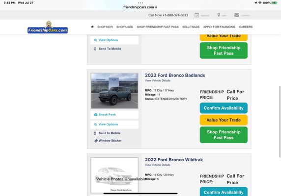 FRIENDSHIP FORD - Updated December 2025 - 10 Photos & 32 Reviews - 3192 ...