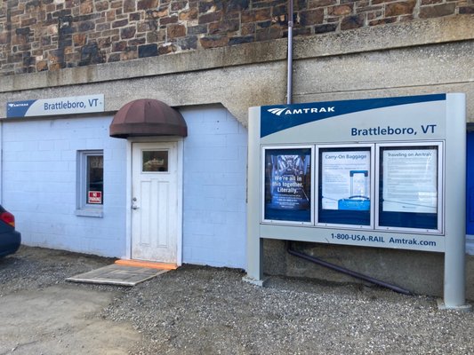 BRATTLEBORO TRAIN STATION - AMTRAK - 10 Vernon St, Brattleboro, Vermont ...