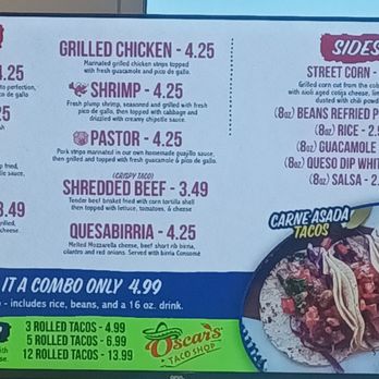 OSCAR’S TACO SHOP - Updated October 2025 - 16 Photos & 19 Reviews ...