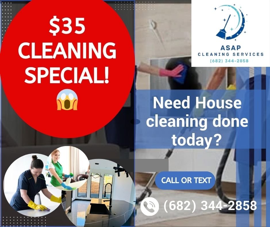 ASAP CLEANING - Updated June 2025 - Request a Quote - Arlington, Texas ...