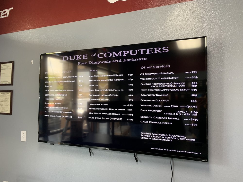 DUKE OF COMPUTERS - Updated November 2025 - 19 Photos & 51 Reviews ...