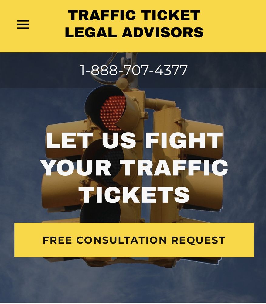 TRAFFIC TICKET LAWYERS - Updated March 2025 - Request Consultation ...