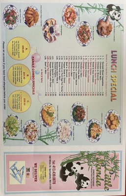 LITTLE PANDA CHINESE RESTAURANT - Updated December 2025 - 166 White St ...