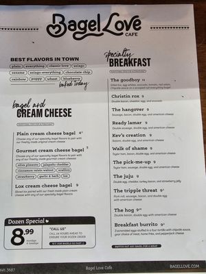 BAGEL LOVE CAFÉ - Updated November 2025 - 17 Reviews - 2122 N Atherton ...
