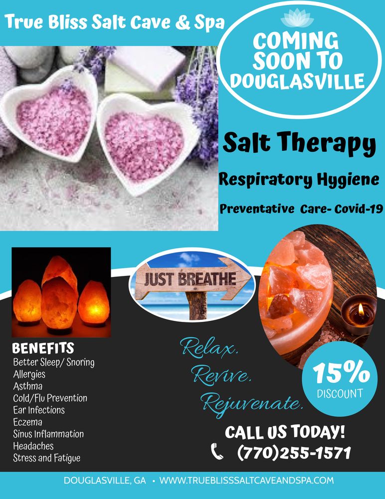 TRUE BLISS SALT CAVE & SPA - Updated August 2024 - 15 Photos - 5929 ...