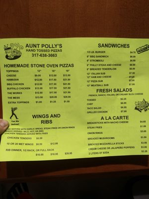 AUNT POLLY’S PIZZA - 39 Photos & 47 Reviews - 5339 English Ave ...