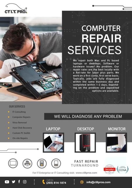 CONNECTICUT I.T. PROFESSIONALS - Request a Quote - 500 West Putnam Ave ...