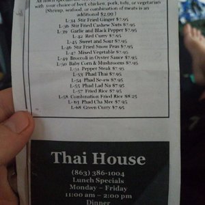 THAI HOUSE - 64 Photos & 61 Reviews - Thai - 3750 US Hwy 27 N, Sebring ...
