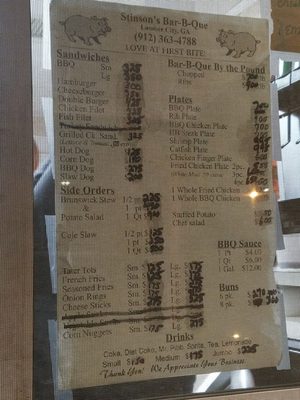 STINSON’S BARBECUE - Updated August 2025 - 15 Reviews - 3334 Golden ...