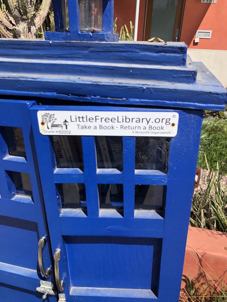 TARDIS LITTLE FREE LIBRARY - 1427 Grant St, Santa Monica, CA - Yelp