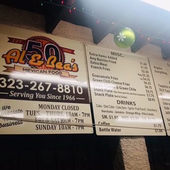 AL & BEA’S MEXICAN FOOD - Updated August 2024 - 799 Photos & 1049 ...