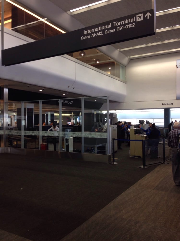 TSA CHECKPOINT GATES 74-75 - SAN FRANCISCO INTERNATIONAL AIRPORT ...