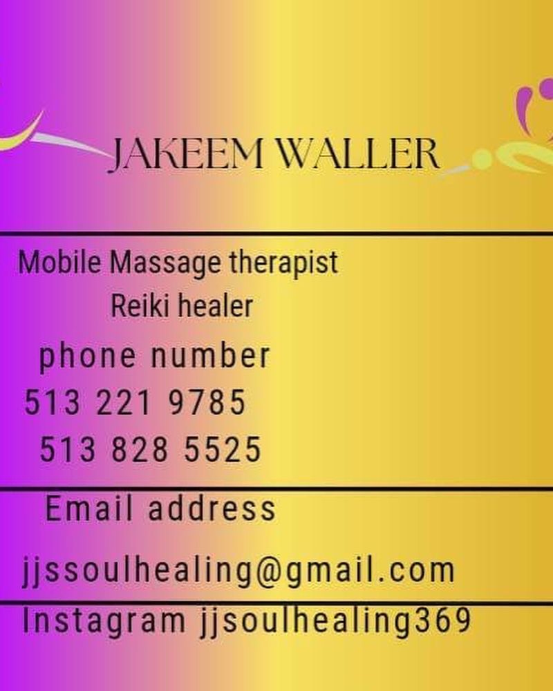 JJ SOUL HEALINGS - Request an Appointment - Cincinnati, Ohio - Massage ...