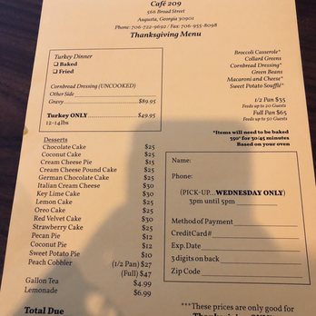 CAFE 209 - Updated December 2025 - 133 Photos & 64 Reviews - 566 Broad ...