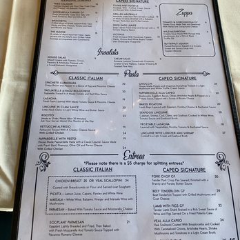 RISTORANTE CAPEO - Updated October 2025 - 105 Photos & 134 Reviews ...