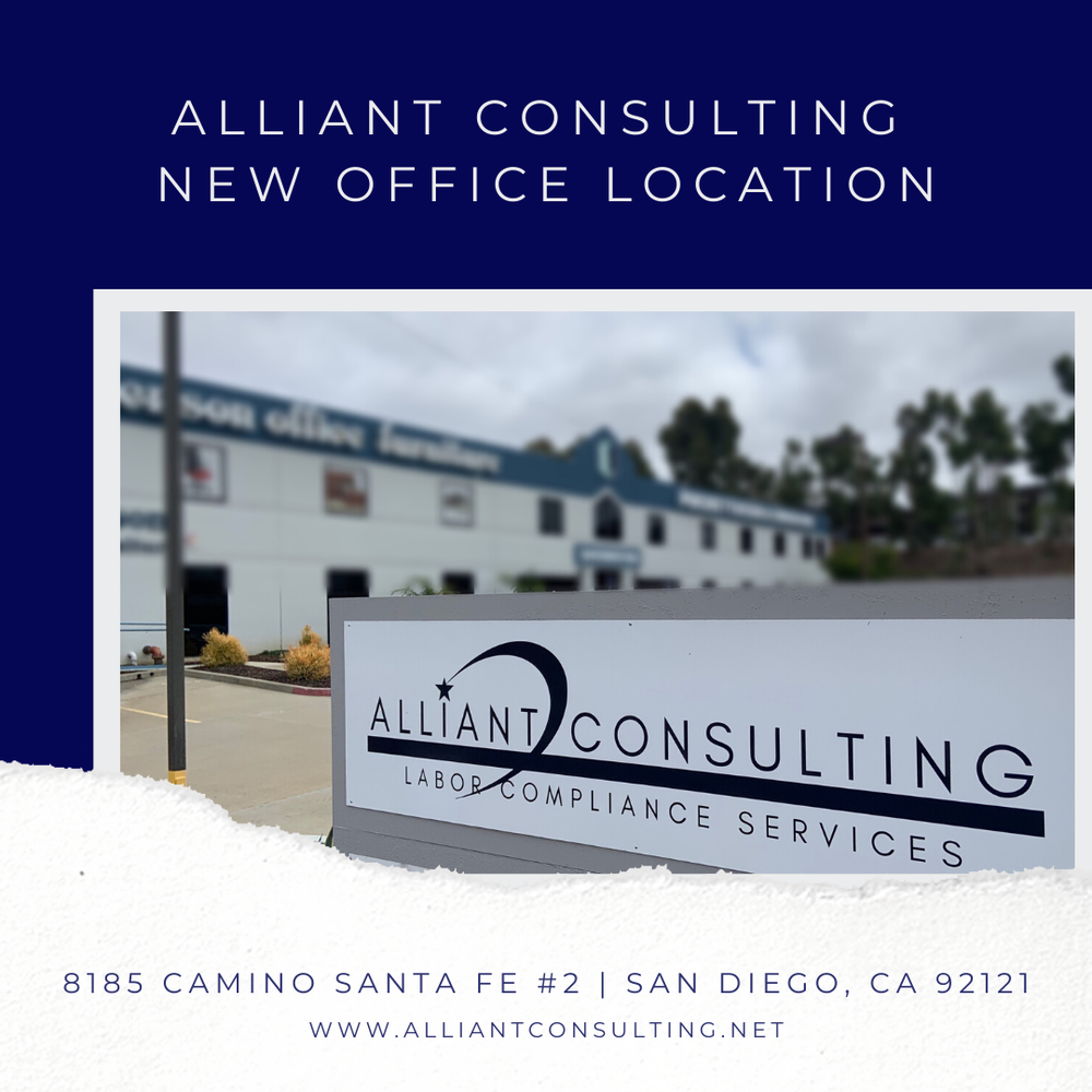 ALLIANT CONSULTING - Updated January 2026 - 8185 Camino Santa Fe, San ...