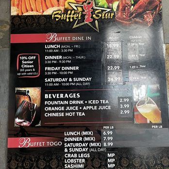 BUFFET STAR - Updated December 2024 - 645 Photos & 679 Reviews - 9980 ...