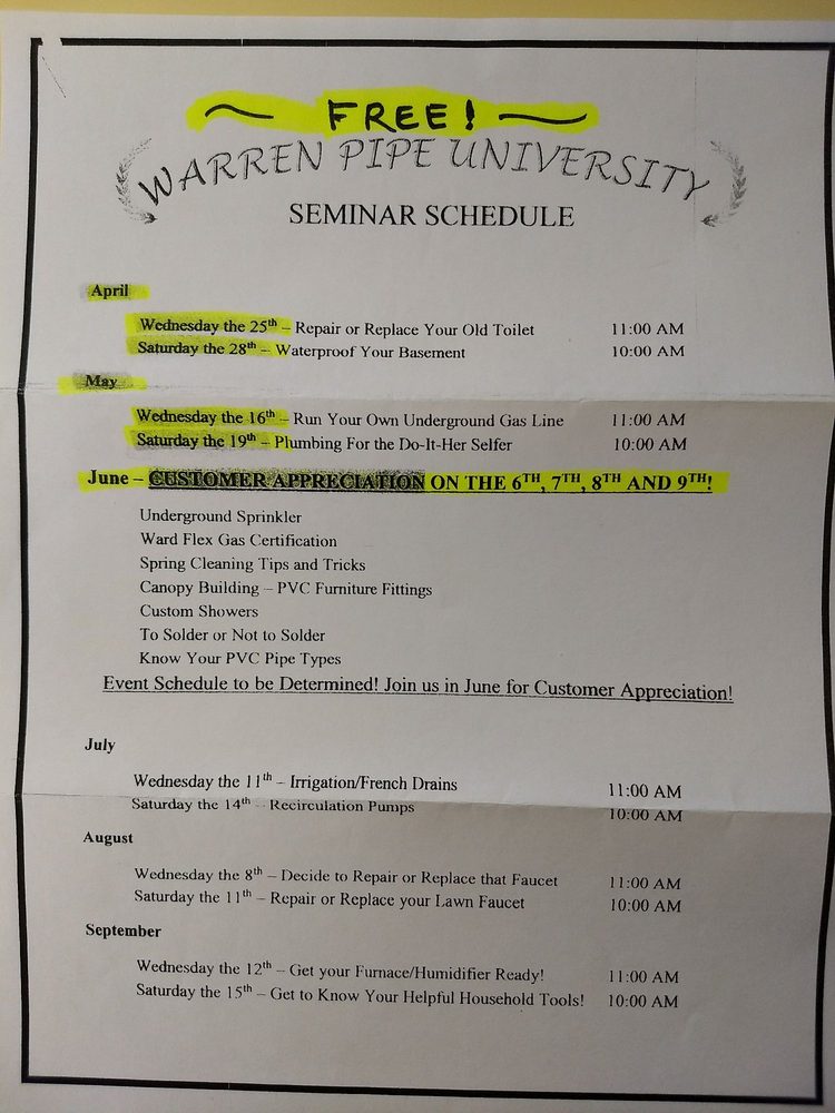 WARREN PIPE & SUPPLY CO. - Updated December 2025 - 19 Reviews - 18660 ...