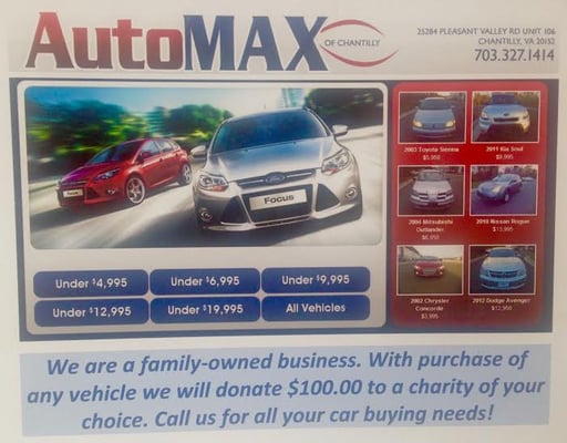 AUTOMAX OF CHANTILLY - Updated December 2025 - 28 Reviews - 25284 ...