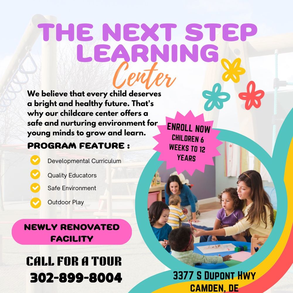 THE NEXT STEP LEARNING CENTER AT CAMDEN - Updated August 2025 - Request ...