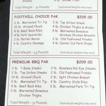 FOOTHILL MEAT COMPANY - Updated December 2025 - 45 Photos & 24 Reviews ...