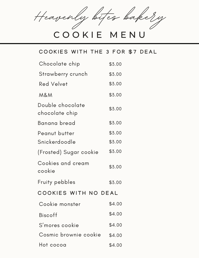 HEAVENLY BITES BAKERY - Updated March 2025 - Chicago, Illinois ...