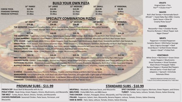 RICH’S 5 STAR PIZZA - Updated January 2026 - 96 Photos & 275 Reviews ...