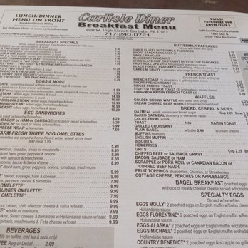 CARLISLE DINER - Updated July 2025 - 26 Photos & 72 Reviews - 800 W ...